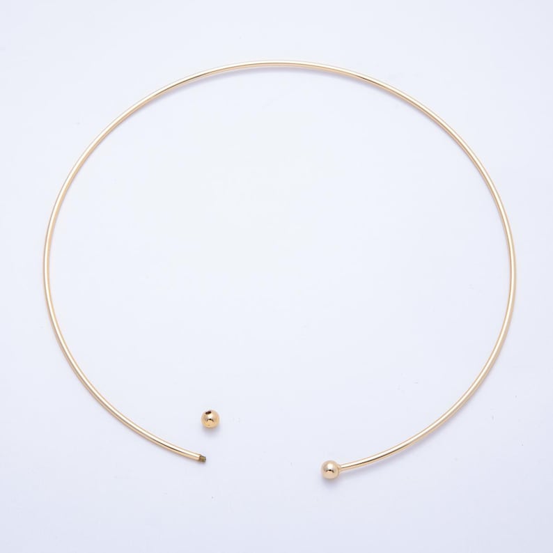 Dainty Gold Collar Necklace Silver Choker Necklace Minimalist Jewelry ...