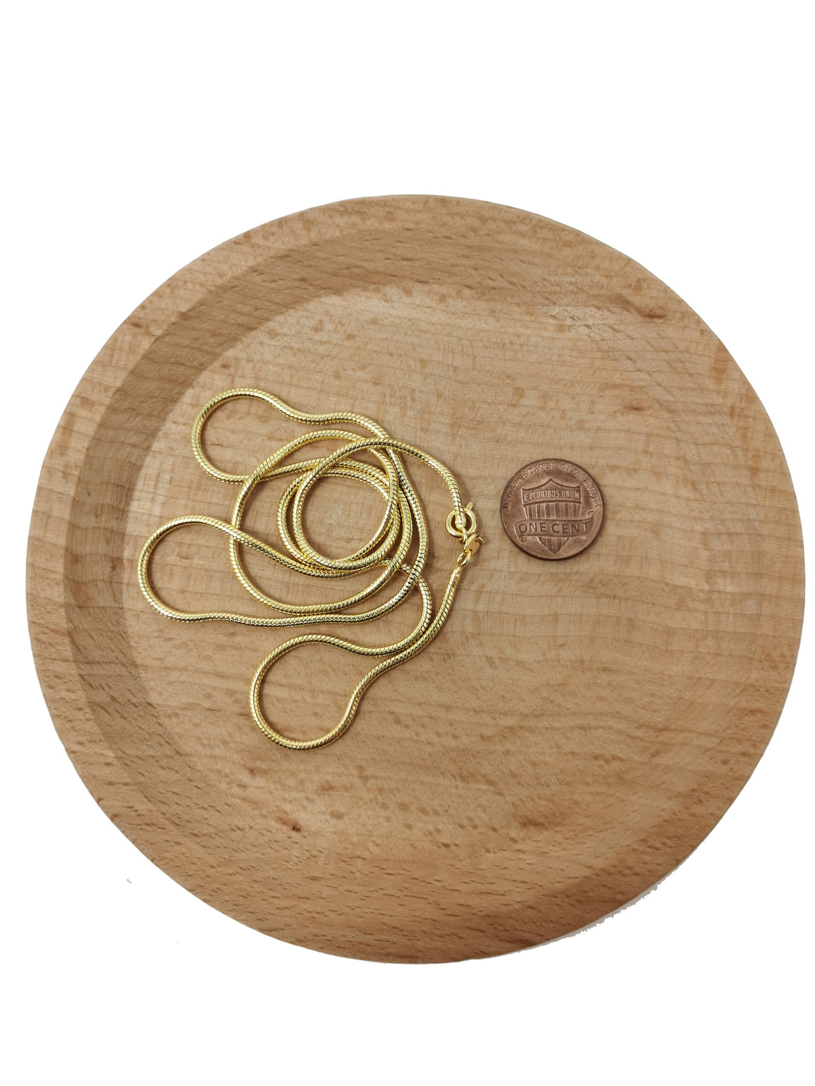 1pc 23.5'' Ready to Use 24K Gold Cocoon Necklace - Etsy