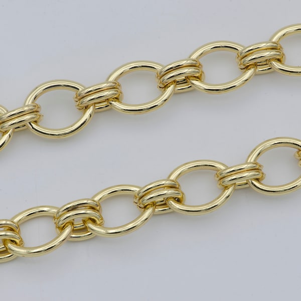 Double Link Chain - Etsy