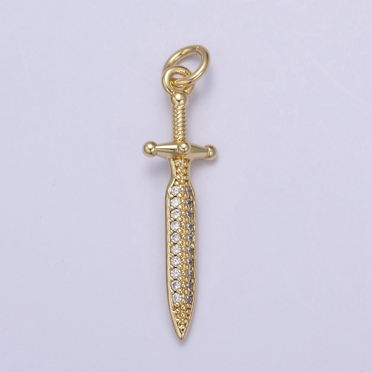 Dainty Sword Pendant in Gold/silver Small Gladius Dagger - Etsy