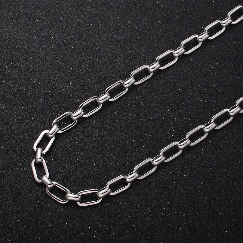 24k Gold Filled 7mm Wide Boxy Cable Unfinished Statement Chain for ...