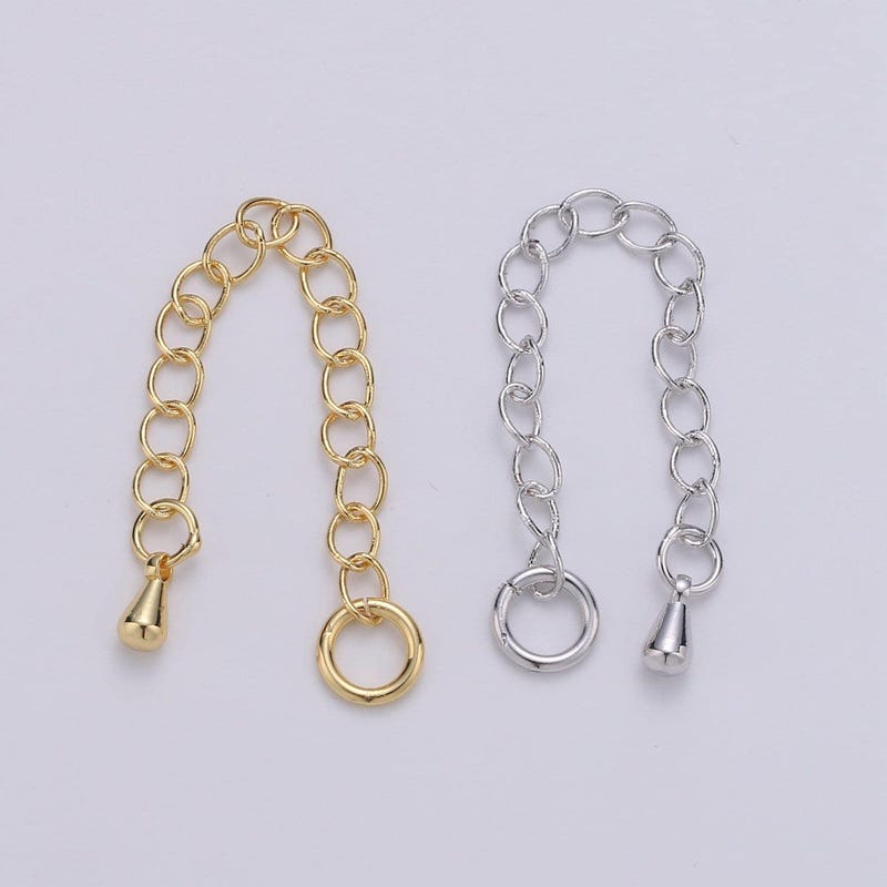 Gold Cuban Link Chain Extender - Etsy