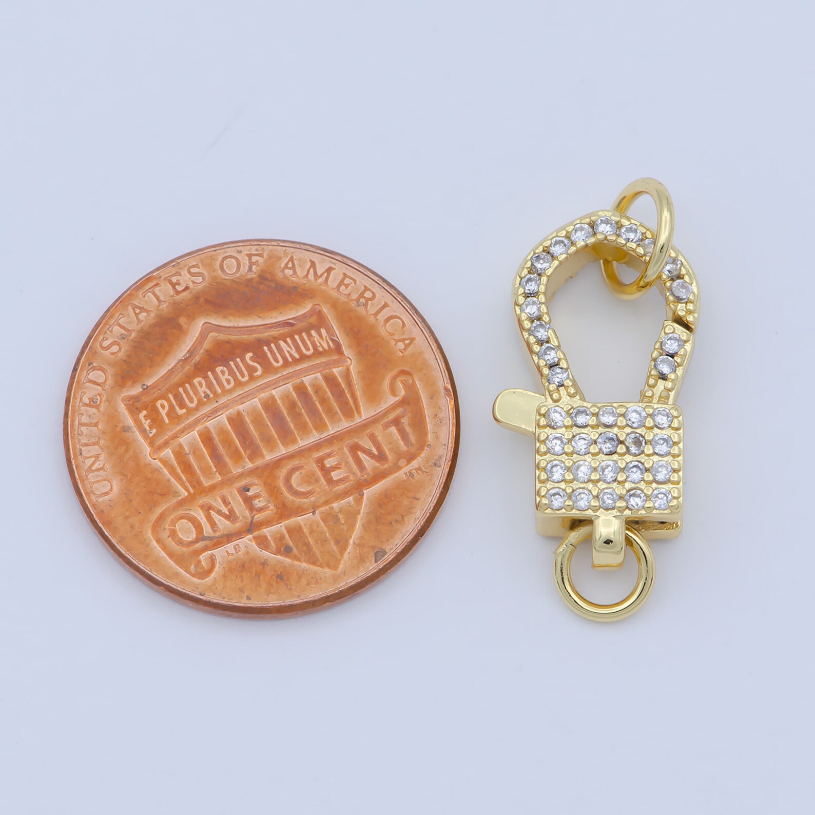 14k Gold Fill Square Clasp for Bracelet Necklace Buckle Micro - Etsy