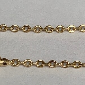1pc 18'' Ready to Use Gold Fine Rolo Necklace Chain, Layering Rolo ...