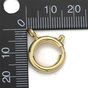 1pc Wholesale Spring Ring 14k Gold , Spring Ring for Jewelry Necklace ...
