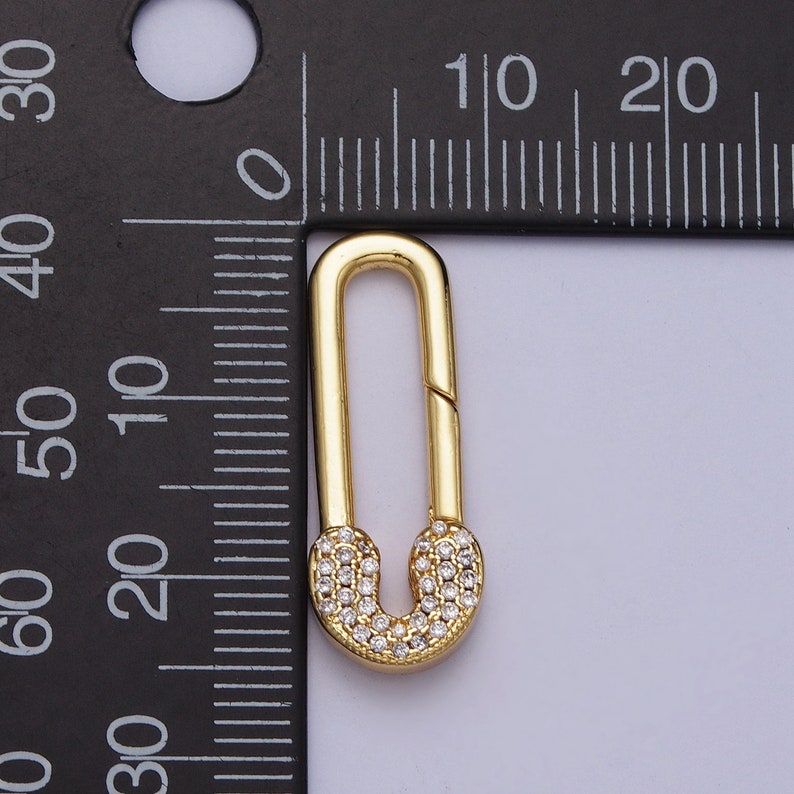 Small Gold Spring Gate Ring Push Gate Ring 24.9x9.5mm Micro - Etsy