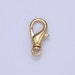 Dainty Gold Bail Charm Holder for Rope String Cord With Loop Tube Bails ...