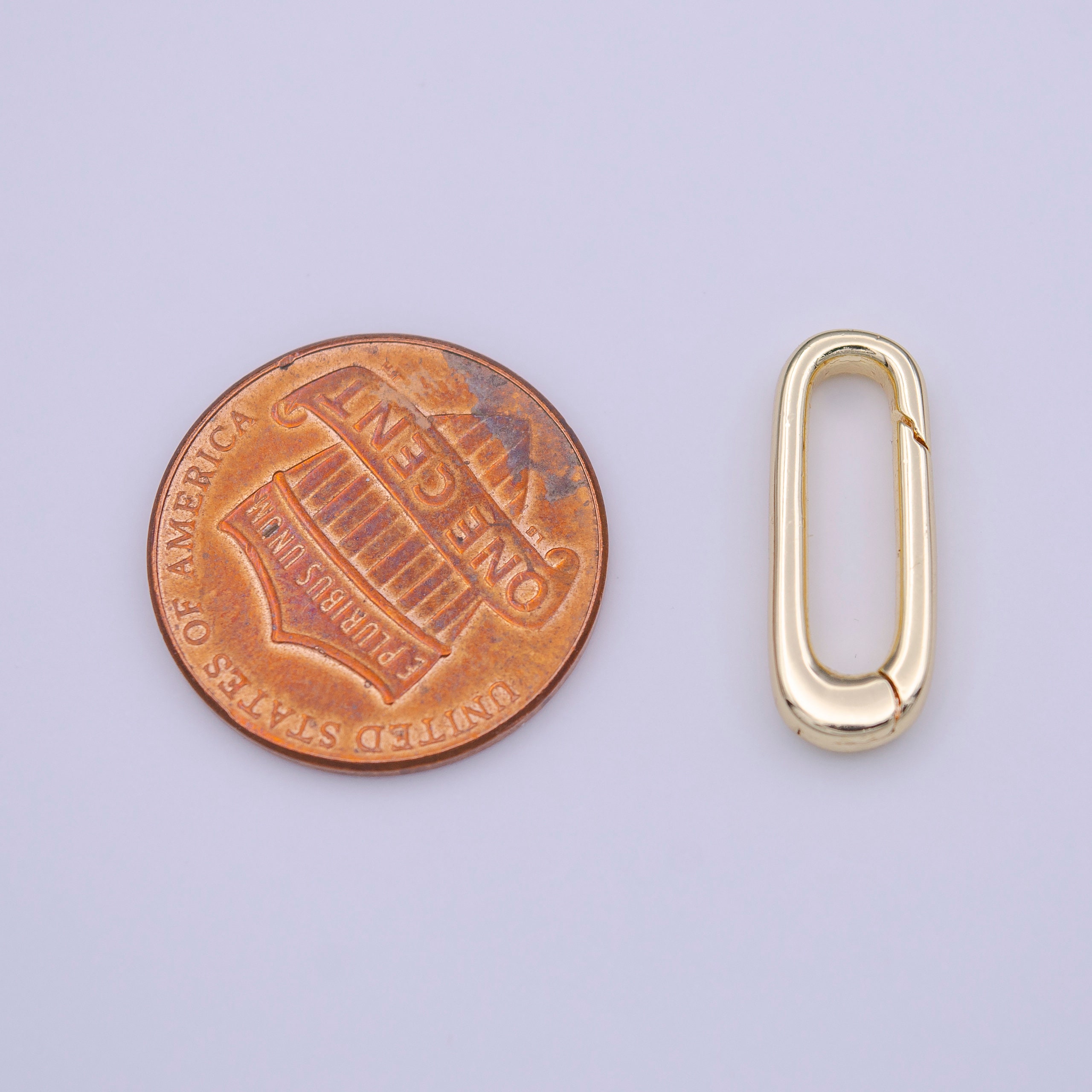 Spring Gate Clasp Brass Oval Gate Push Clasp Spring Gate - Etsy