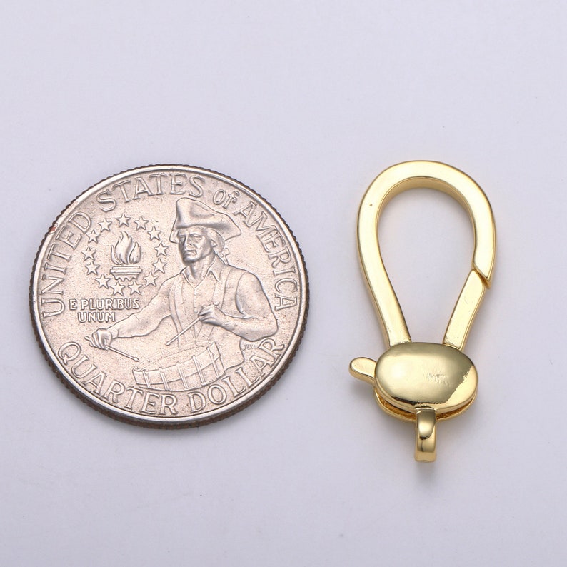 1pc Wholesale Lobster Clasp Gold Slender Lobster Claw for - Etsy