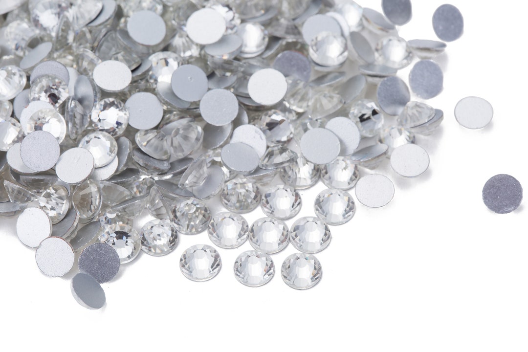 High Quality Crystal Clear Rhinestones Diamond Loose Flat Back No Hot ...