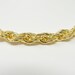 Bold Rope Open Chain 14k Gold by Yard, Double Oval Link Chain, Yellow ...