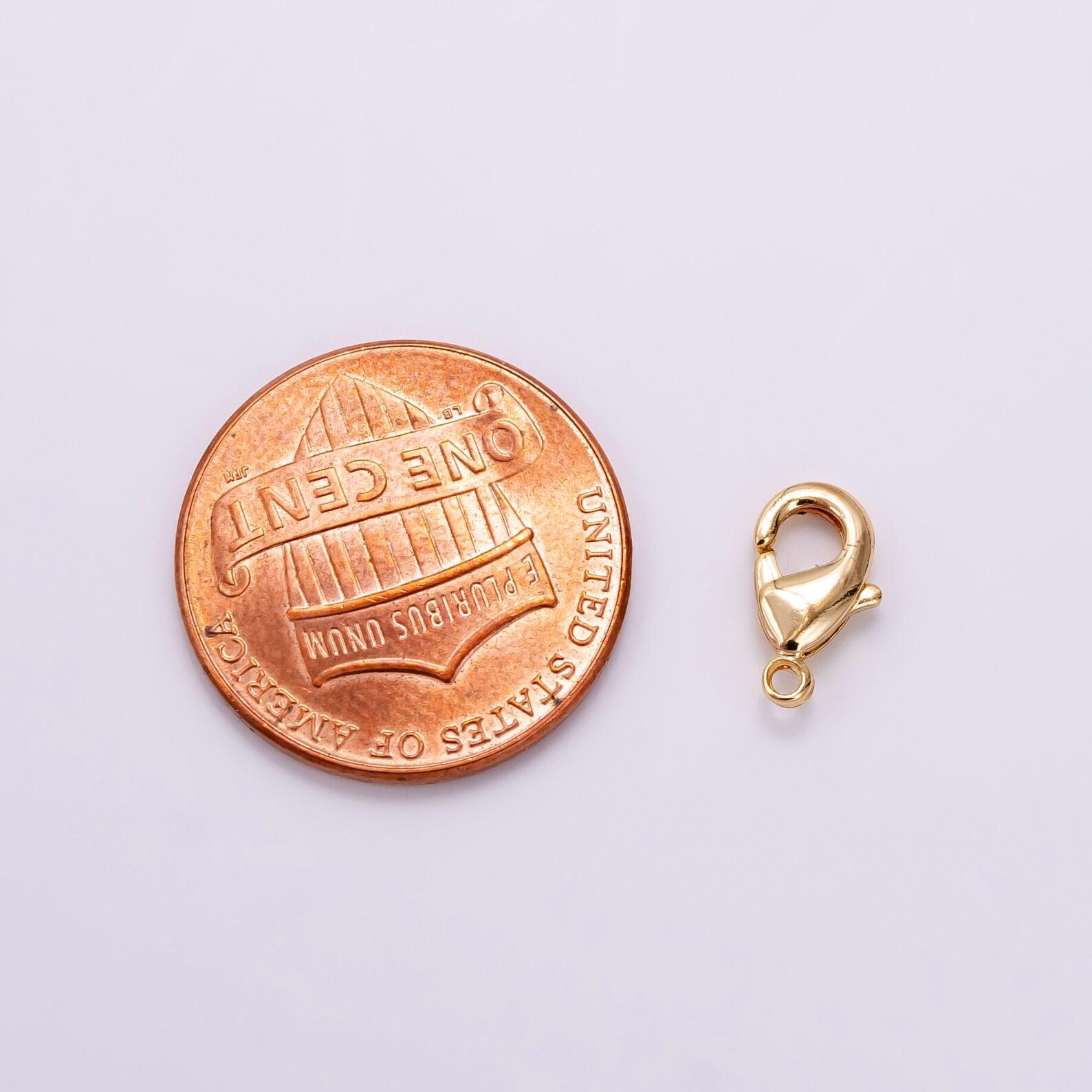 16k Gold Filled 10mm Lobster Claw Clasps Closure Findings | Z-903 - Etsy