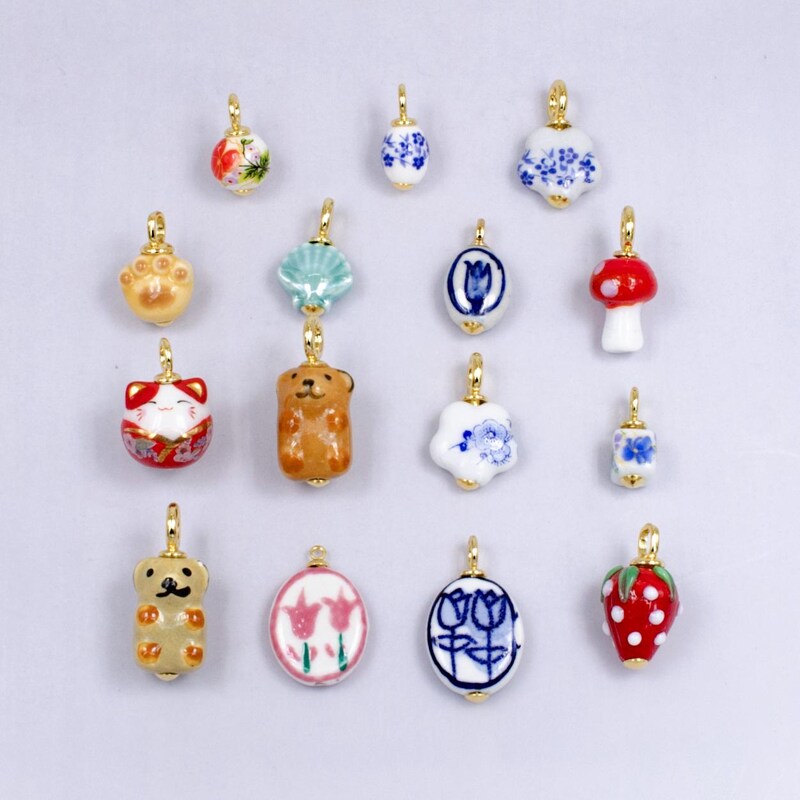 Ceramic Charm - Etsy