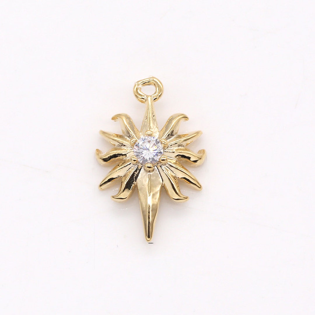 Mini Stern Anhänger, Rustikal Nordstern Feuer Charm Add on Charm Mix ...