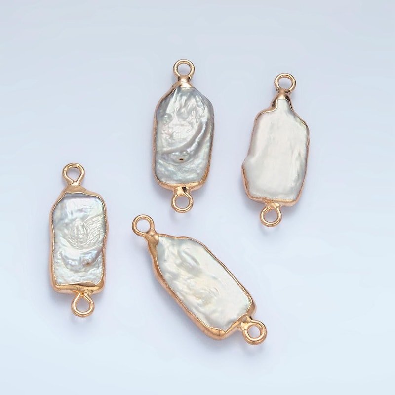 Pearl Stick Connector - Etsy