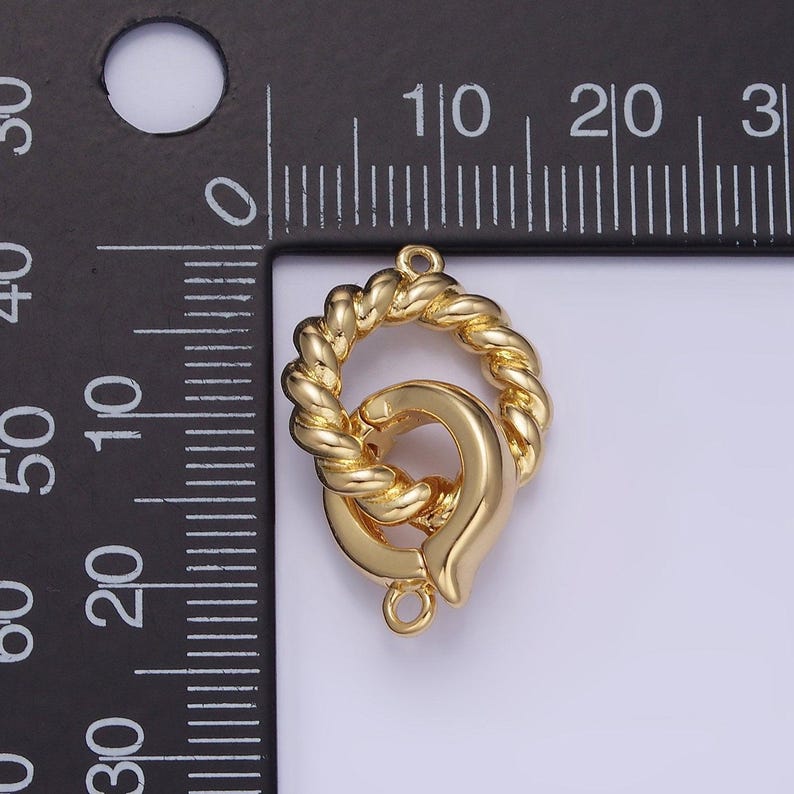 14k Gold Filled Bail Enhancer Hinged Interchangeable Pendant Bail With ...