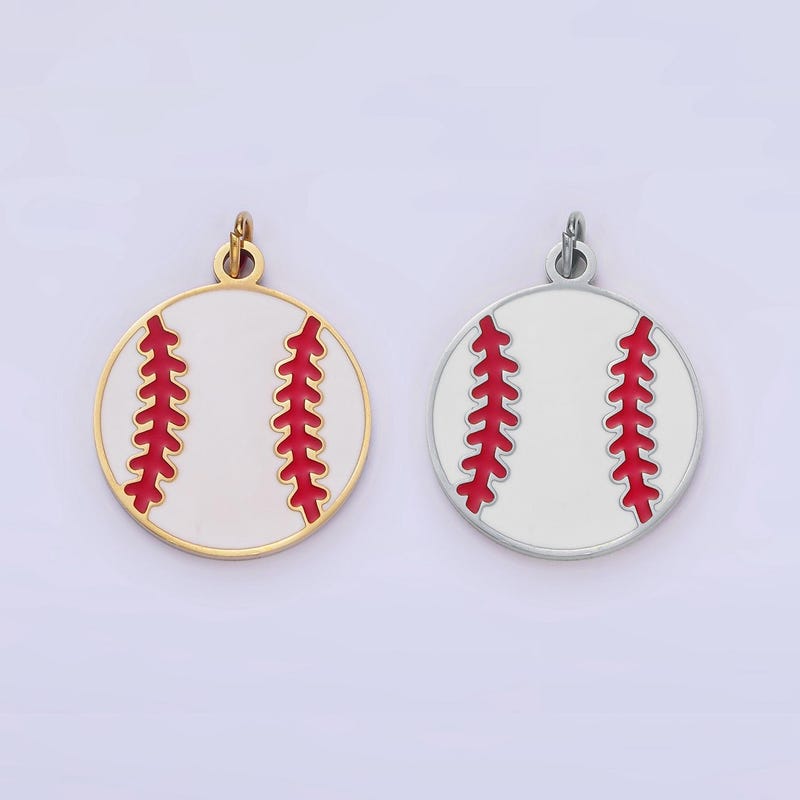Baseball Charms - Etsy