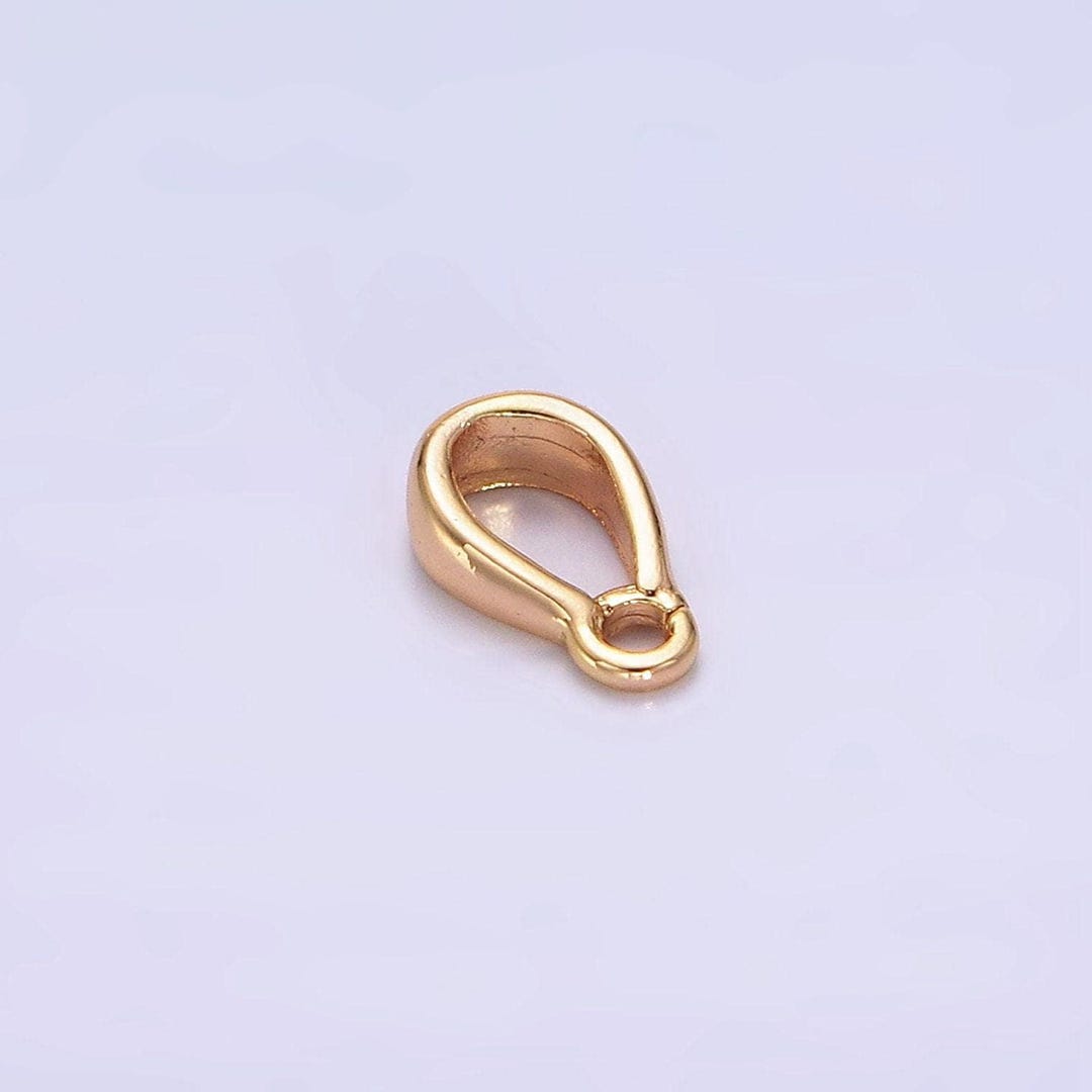 18k Gold Filled Bail Round Loop for Pendant Jewelry Kit Supplies for ...