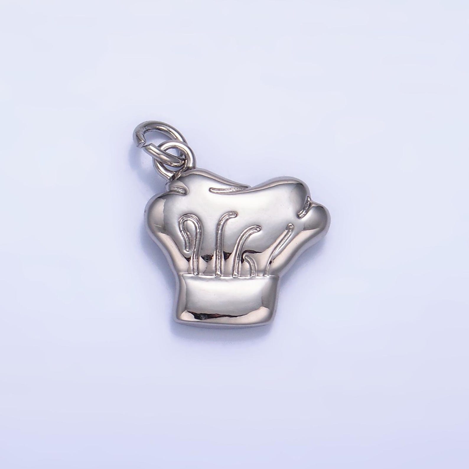 Mini Chef Hat Charm for Charm Bracelet Necklace Earring Component ...