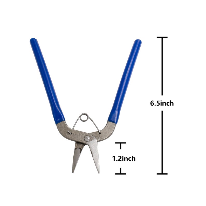 Basic Flat Nose Pliers, Jewelry Making Tools Blue Ergonomic Grip ...
