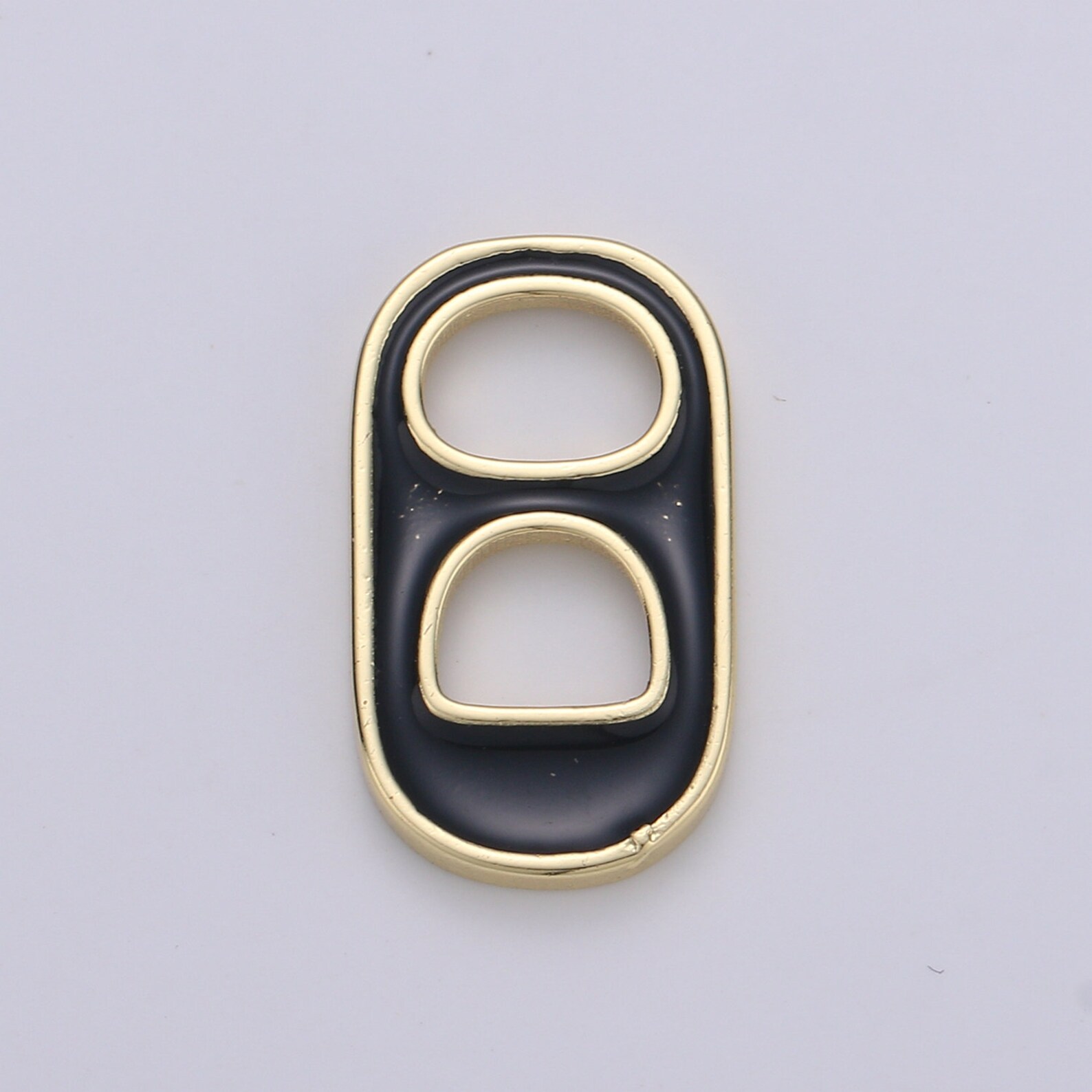 14K Gold Soda Tab Pull Tab Can Tab Pendant Charm for - Etsy