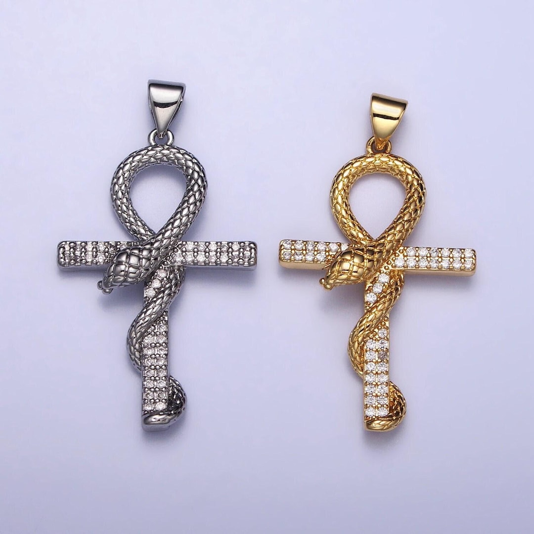 18k Gold Filled Ankh, Symbol of Life, Egyptian Pantheon, Crux Ansata ...