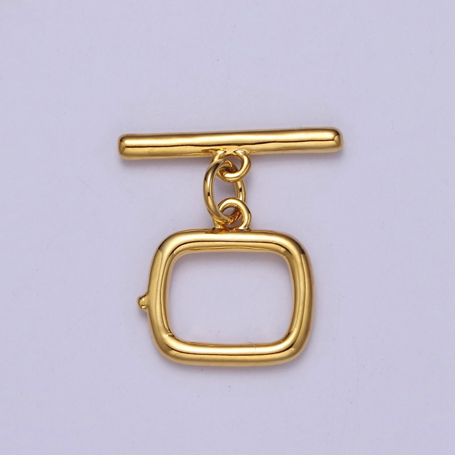 24k Gold Filled Square Toggle Clasp Jewelry Clasp OT Clasp - Etsy