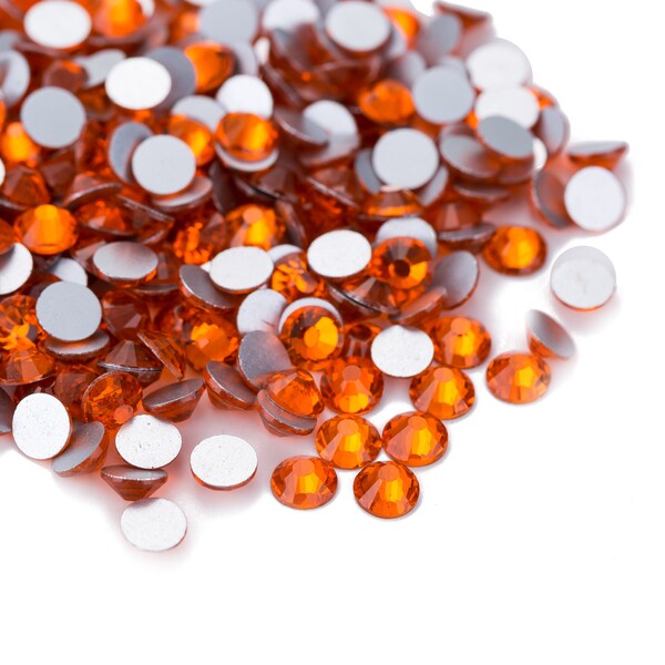 Orange Rhinestone - Etsy