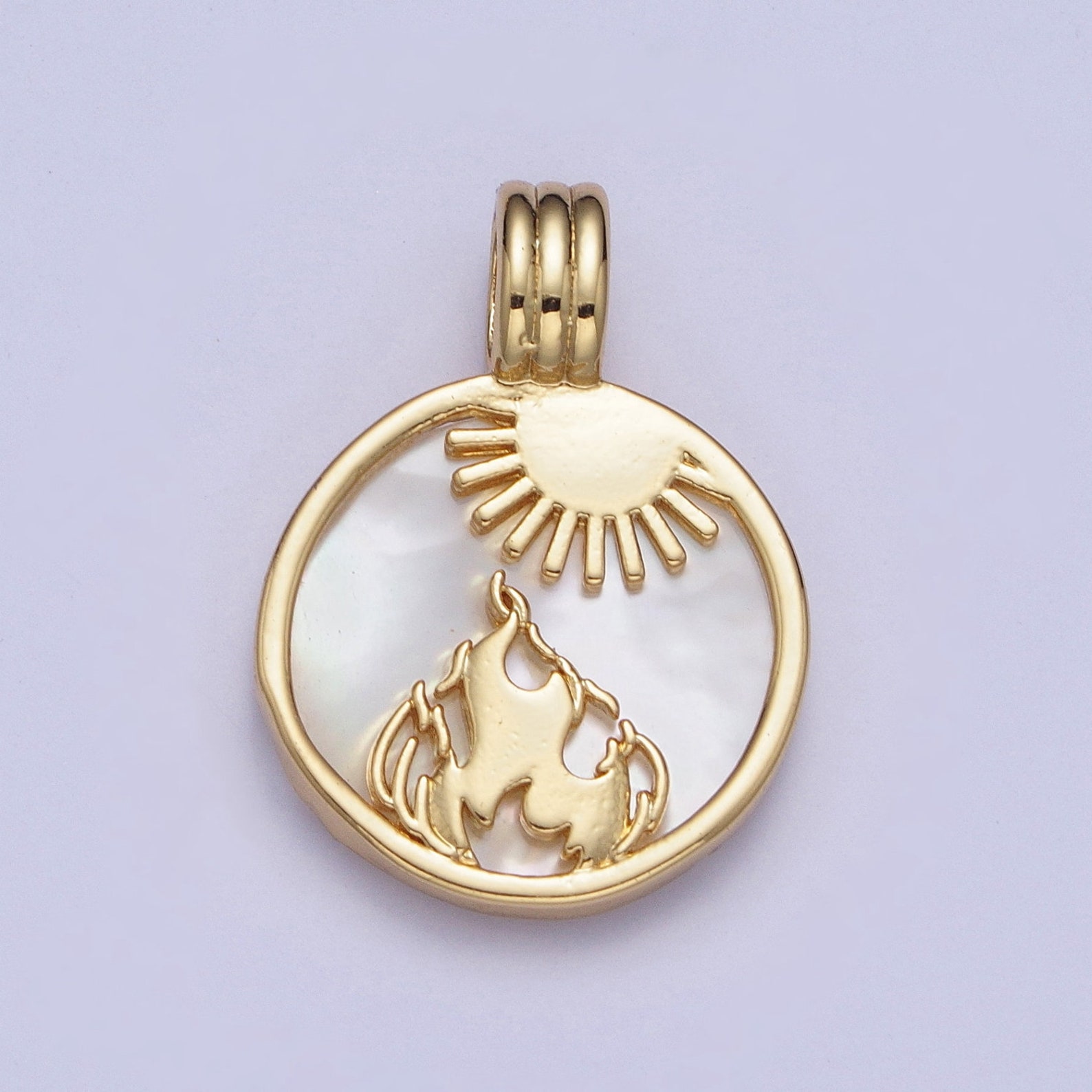 24K Gold Filled ELEMENT COLLECTION: Gold Element Sun Ray - Etsy