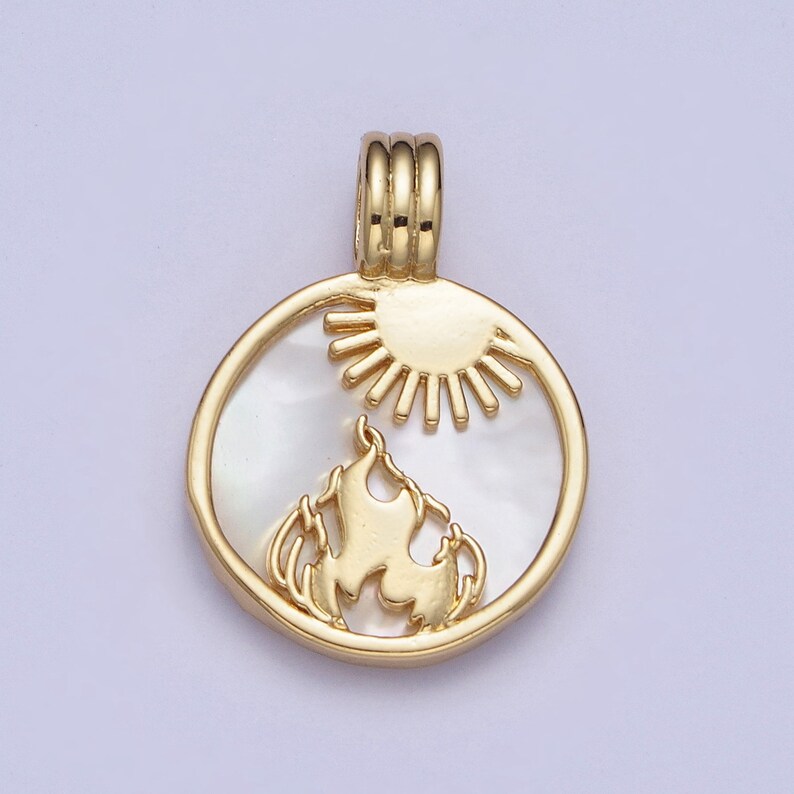 24K Gold Filled ELEMENT COLLECTION: Gold Element Sun Ray - Etsy