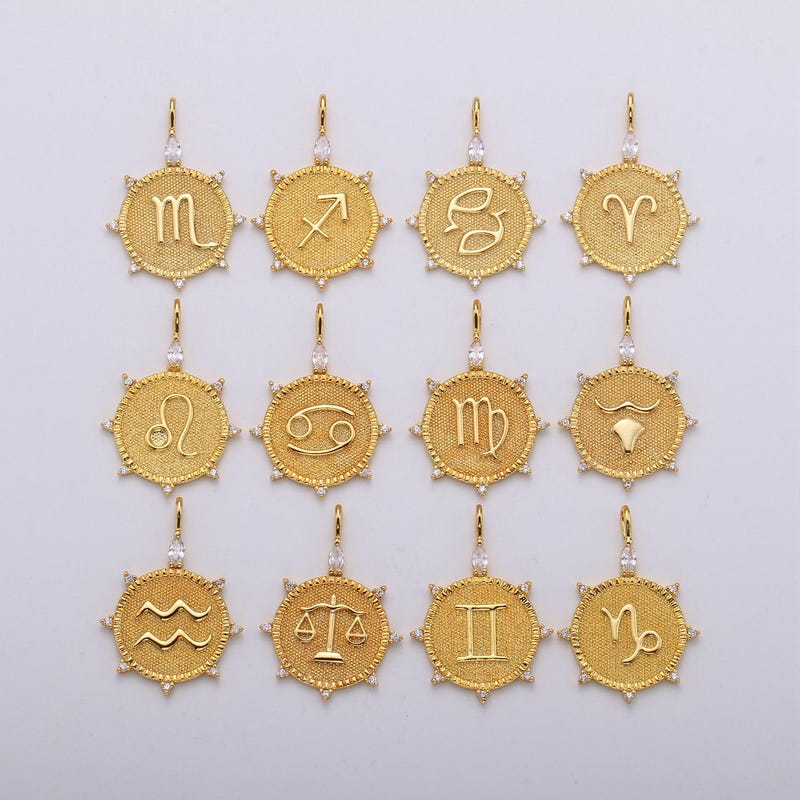 Astrology Jewelry - Etsy