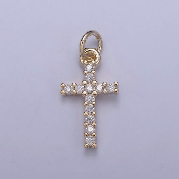 Cross charm - Etsy