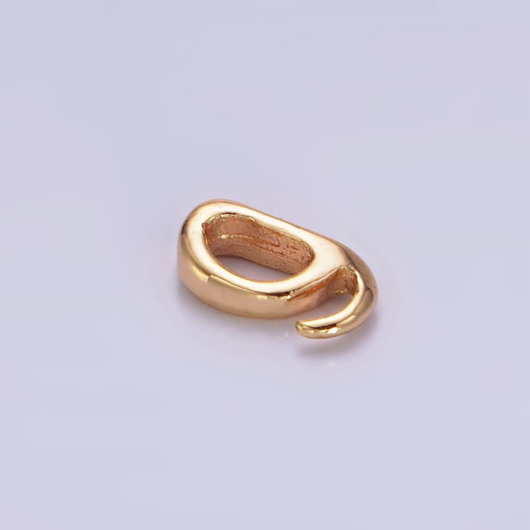 18K Gold Filled Open Hook Bail for Pendant Jewelry Kit Supplies for DIY ...