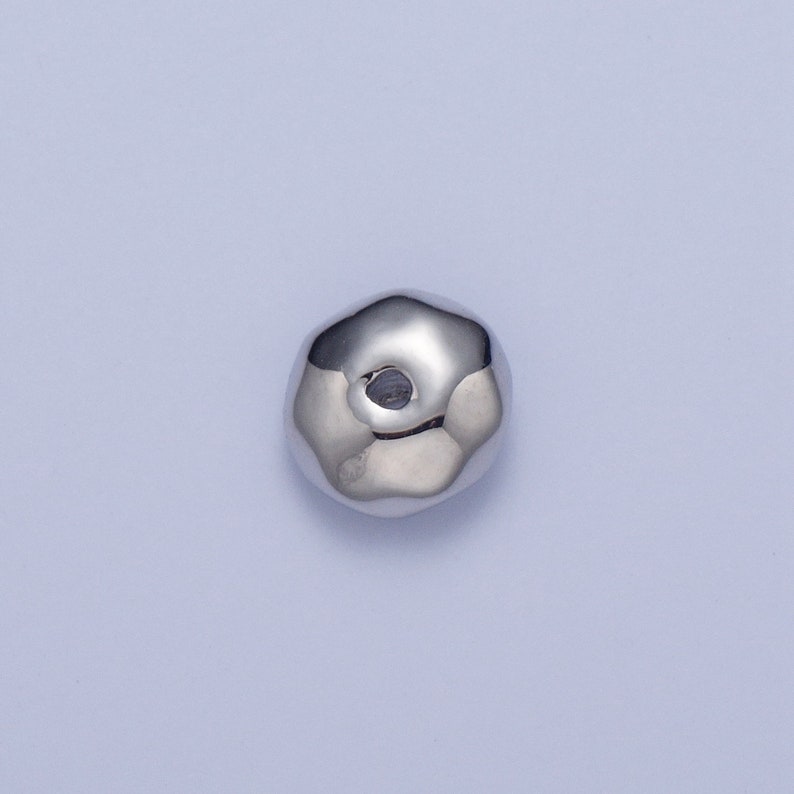 20pcs/bag Tiny Round Dented Ball 6.1mm Bead Spacer Gold - Etsy