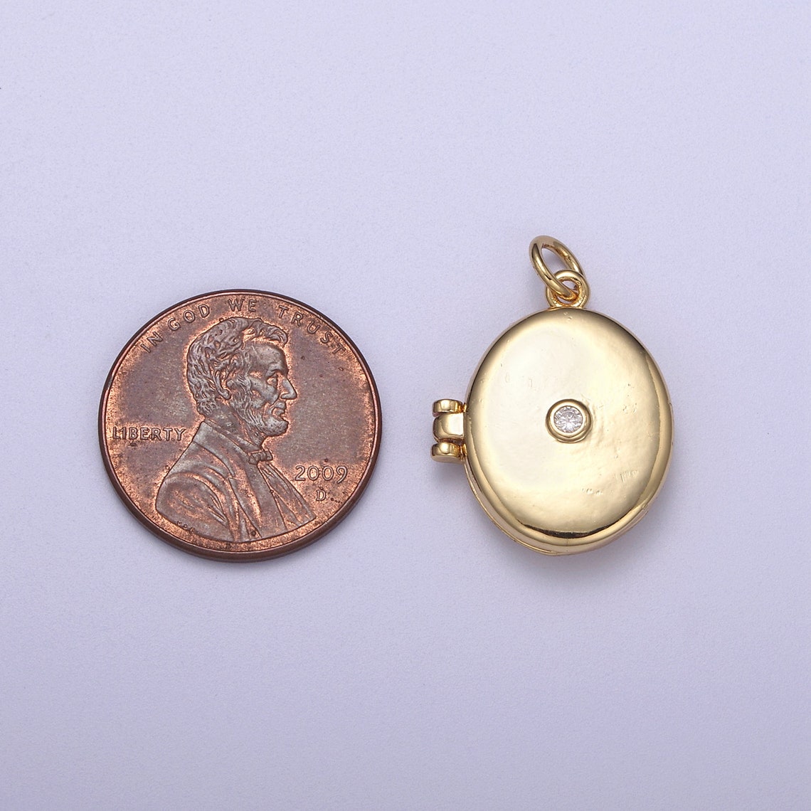 Classic Gold Filled Oval Locket Photo Locket Minimalist - Etsy UK