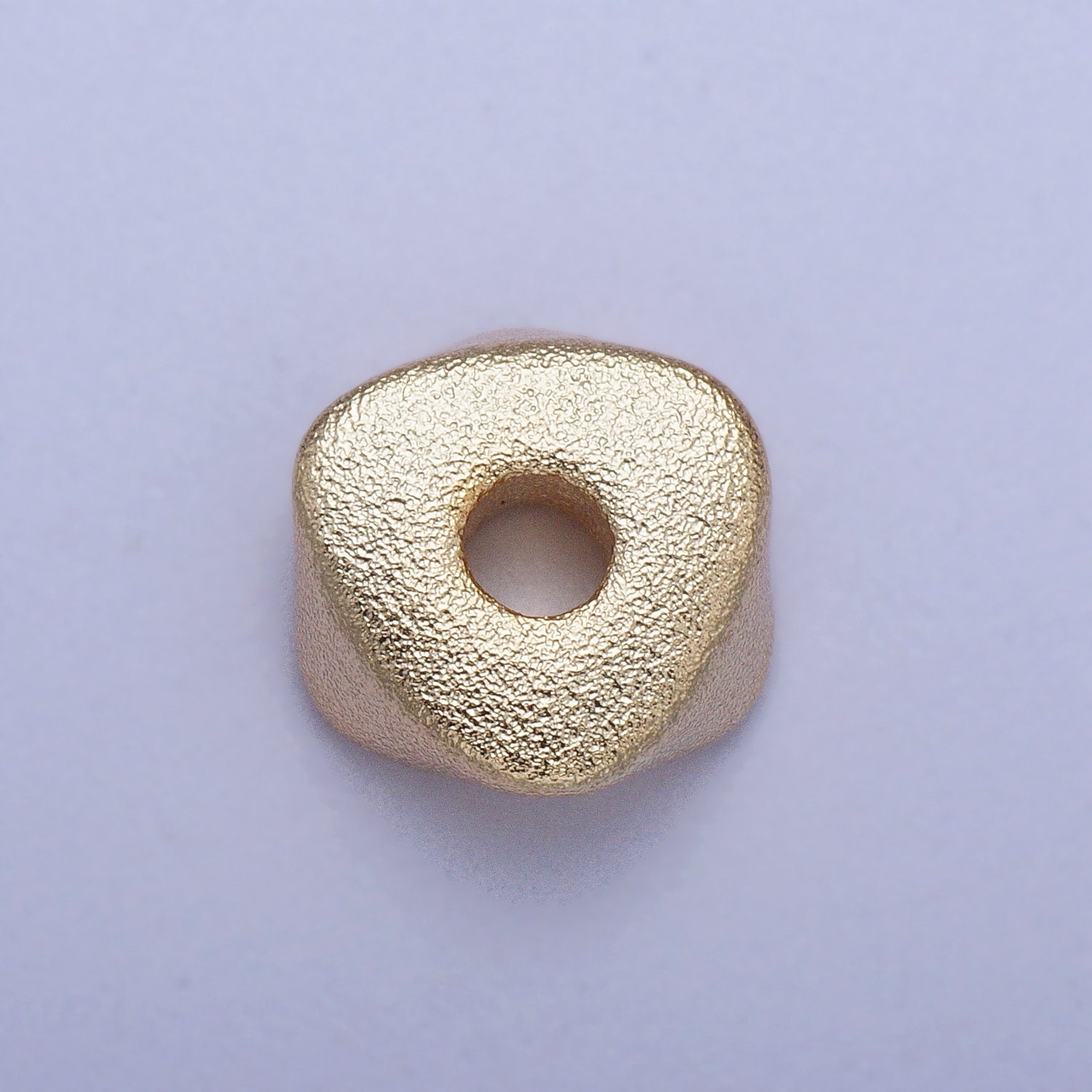20x Matte Gold Plated Triangle Spacer Bead Geometric Spacer - Etsy
