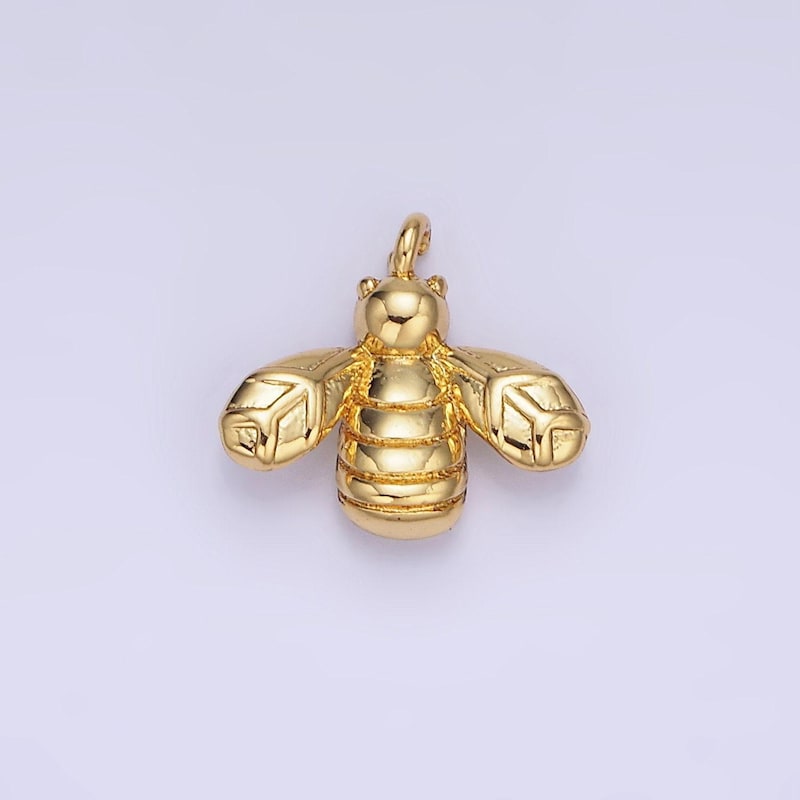 Mini Bee Earrings - Etsy