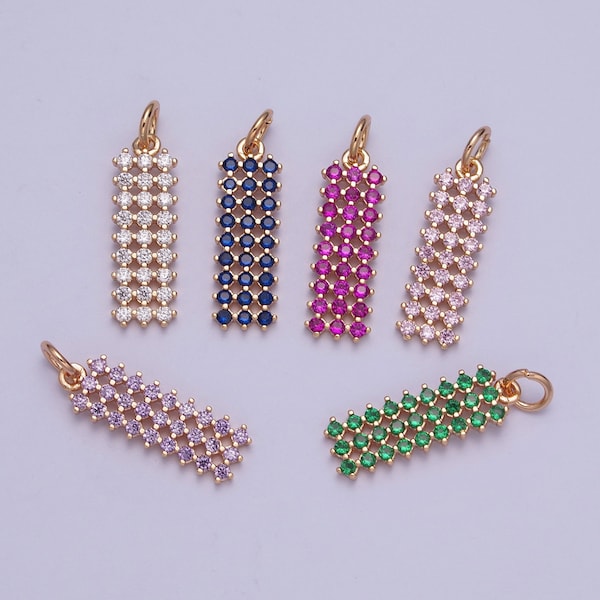 Rectangular Pendant - Etsy