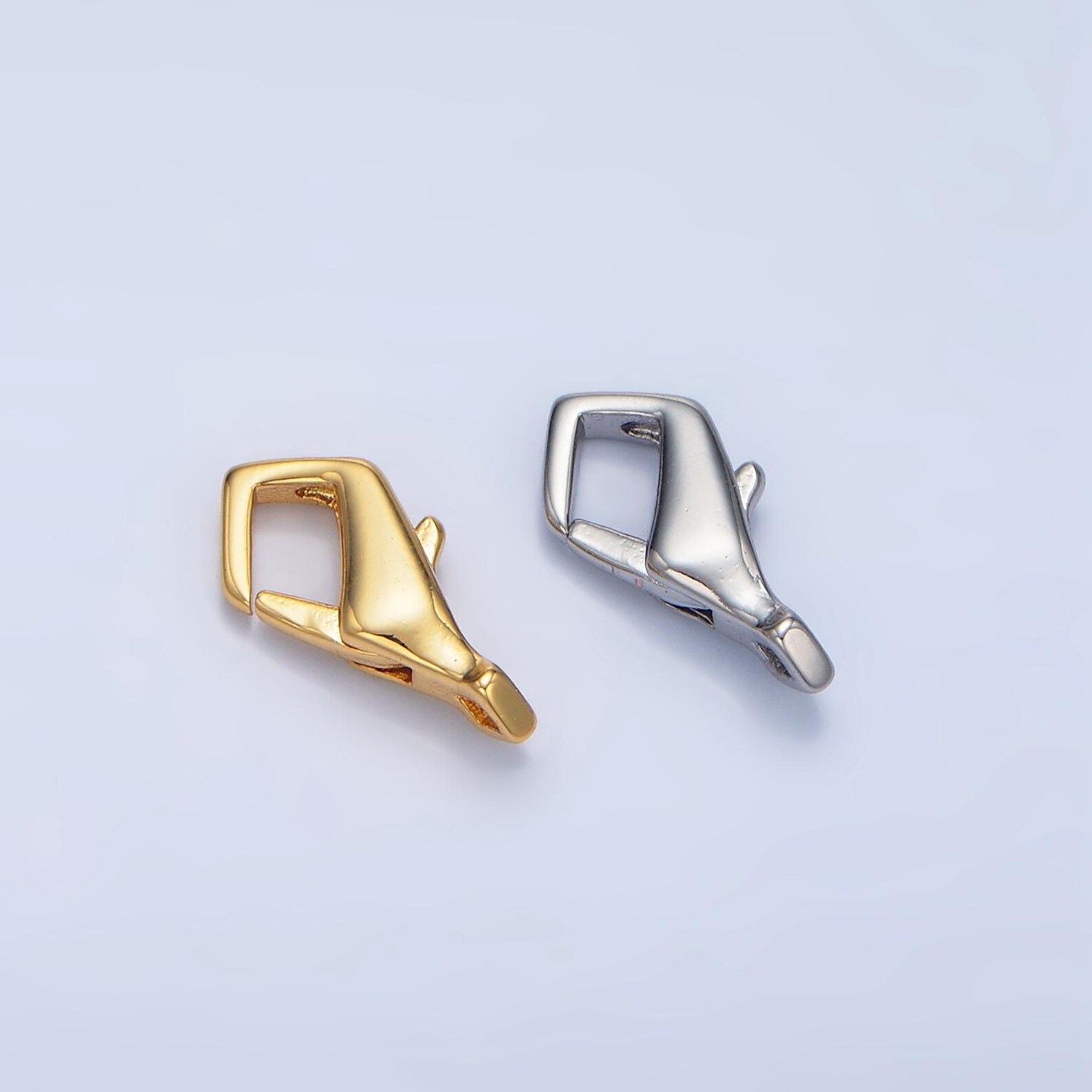 Mini 24K Gold Filled Modern Lobster Clasps for Bracelet Necklace ...