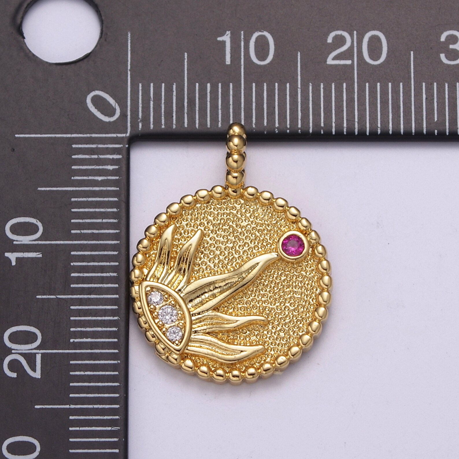 24k Gold Filled Sun Pendant Radiant Rays of Sun Charm Solar - Etsy