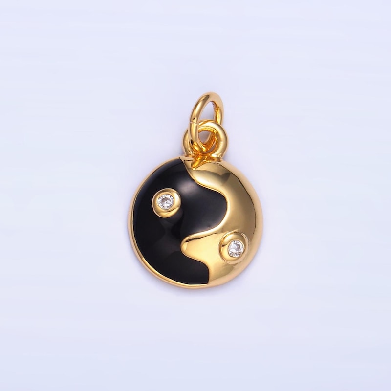 Ying Yang Pendant - Etsy
