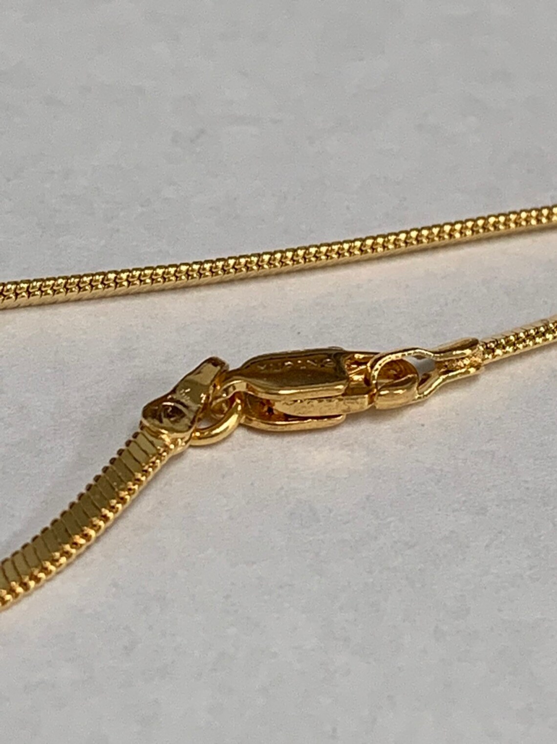 1pc 23.6'' Ready to Use 24K Gold Cocoon Necklace | Etsy