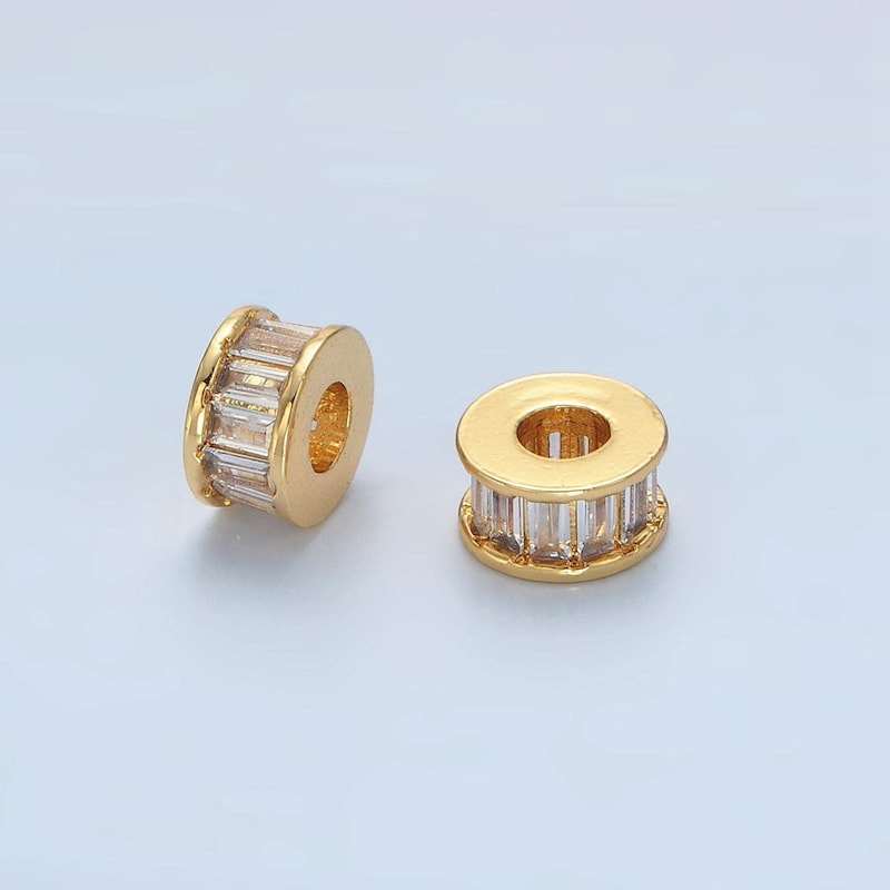 Baguette Spacer Beads - Etsy