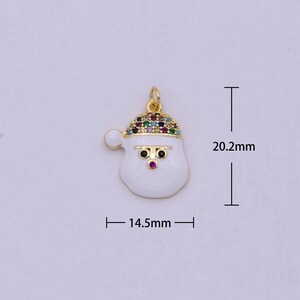 Dainty Christmas Charm Set, Bulk Wholesale Christmas Theme Pendant Xmas ...
