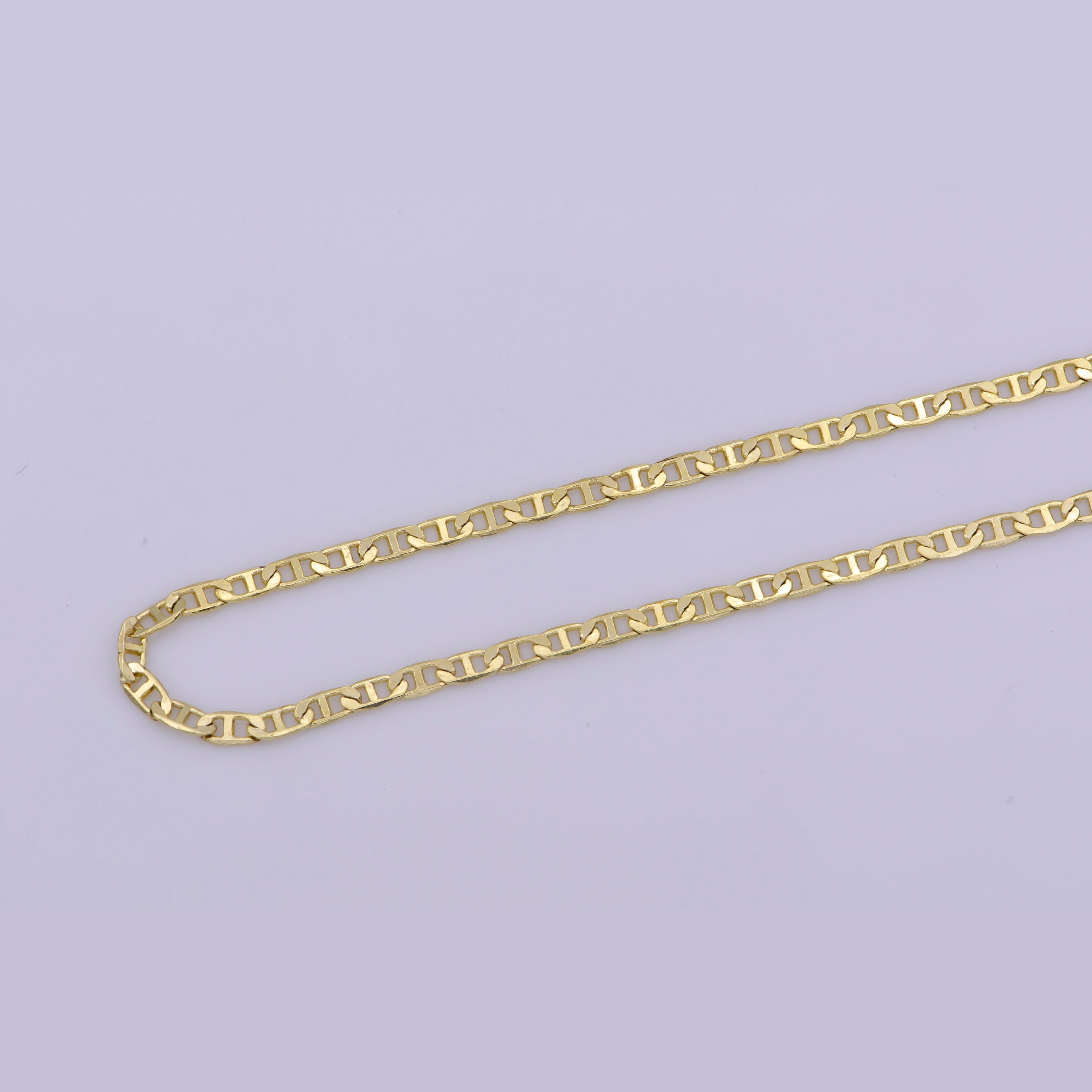 1pc 15.7'' Figure 8 Gold Anchor Necklace Chain - Etsy