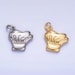 Mini Chef Hat Charm for Charm Bracelet Necklace Earring Component ...