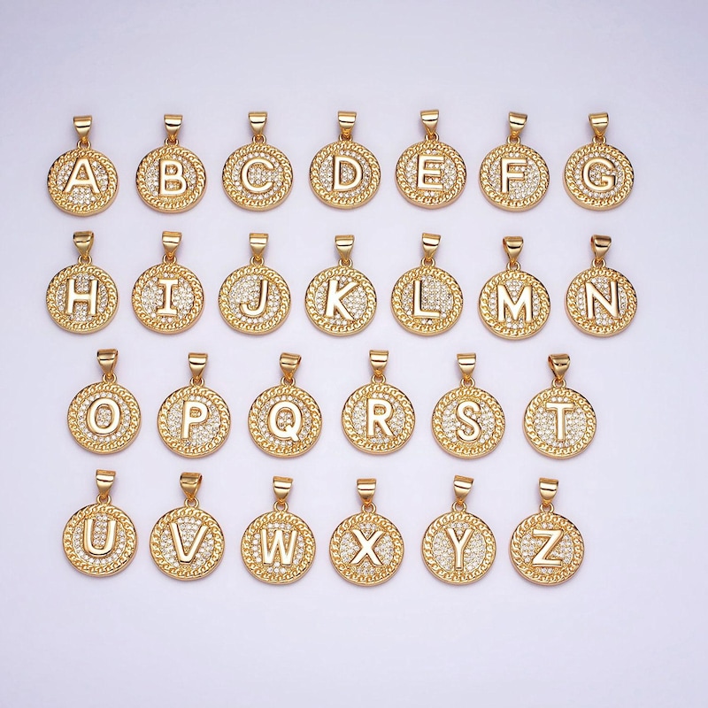 K Initial Bag Charm - Etsy