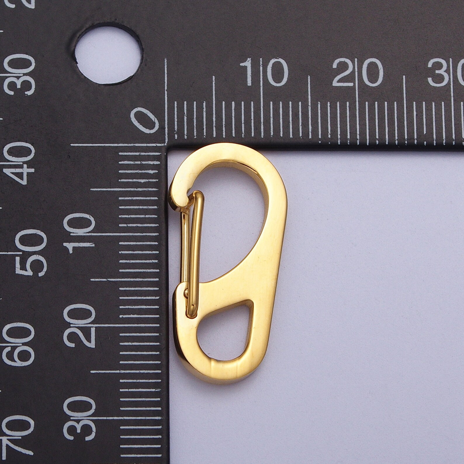 Gold Oval Spring Gate Snap Hook Stainless Steel Silver Purse - Etsy