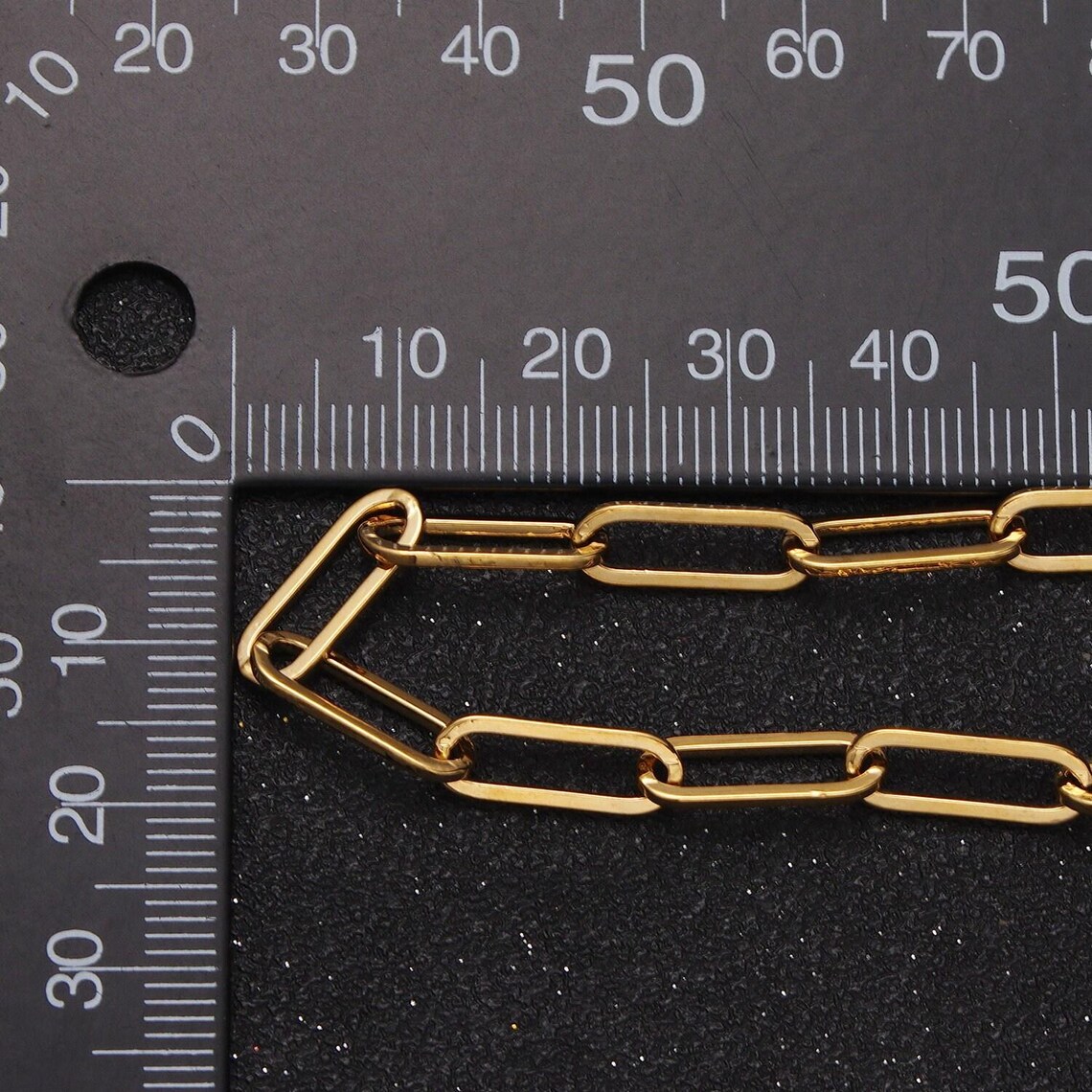 24k Gold Filled 15mm X 5mm Paper Clip Minimalist Gold, Silver ...