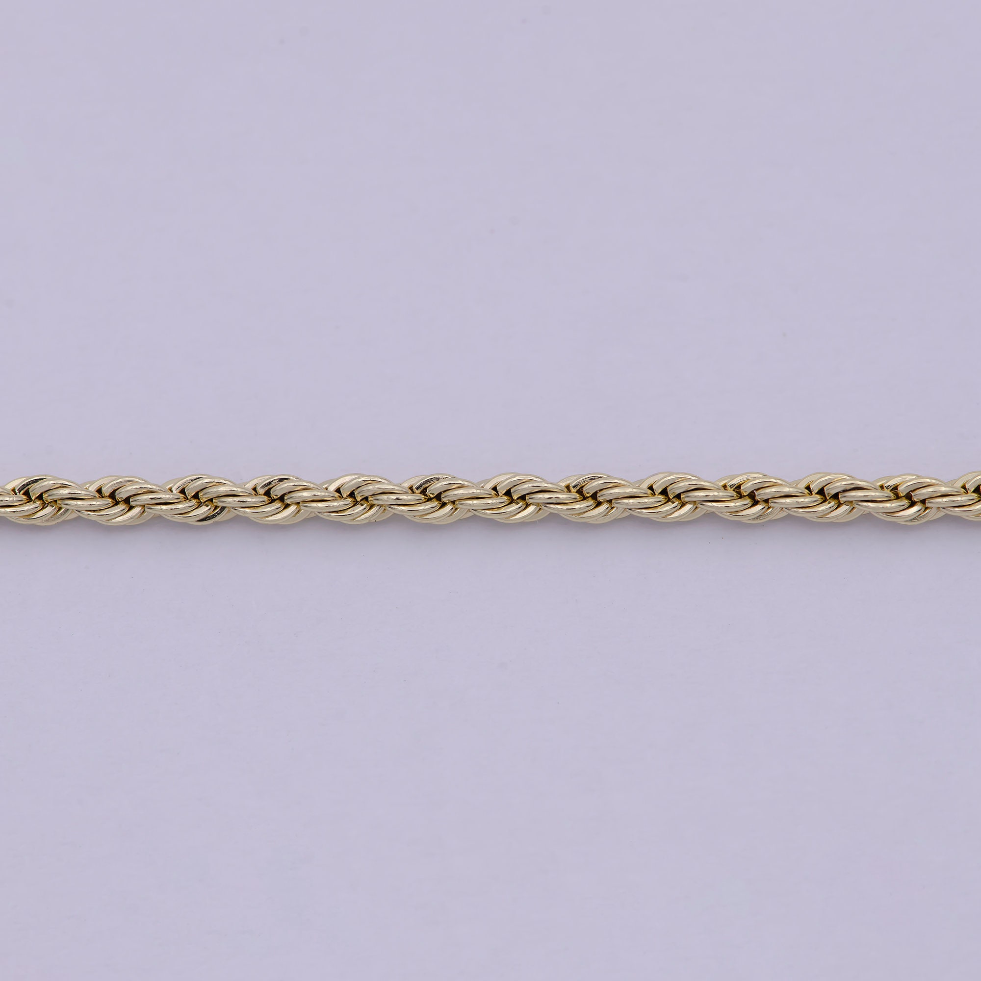 Twisted Rope Chain Necklace 14K Gold Filled Necklace Chain - Etsy